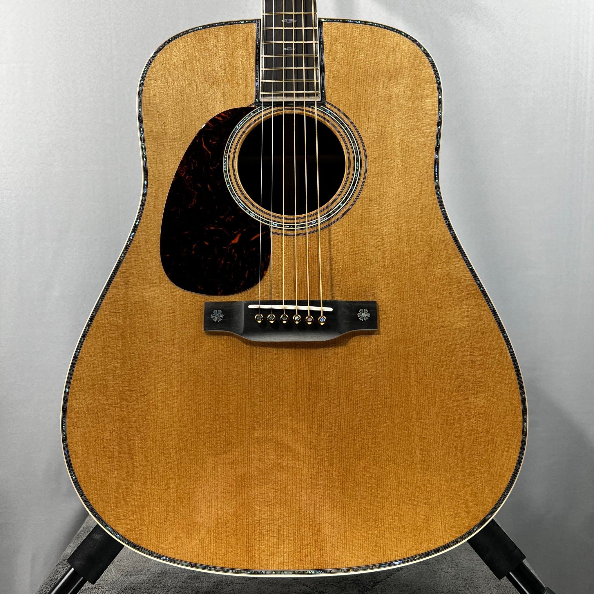 D-42L Modern Deluxe Acoustic Guitar - Natural #556 GET PLEK'D!