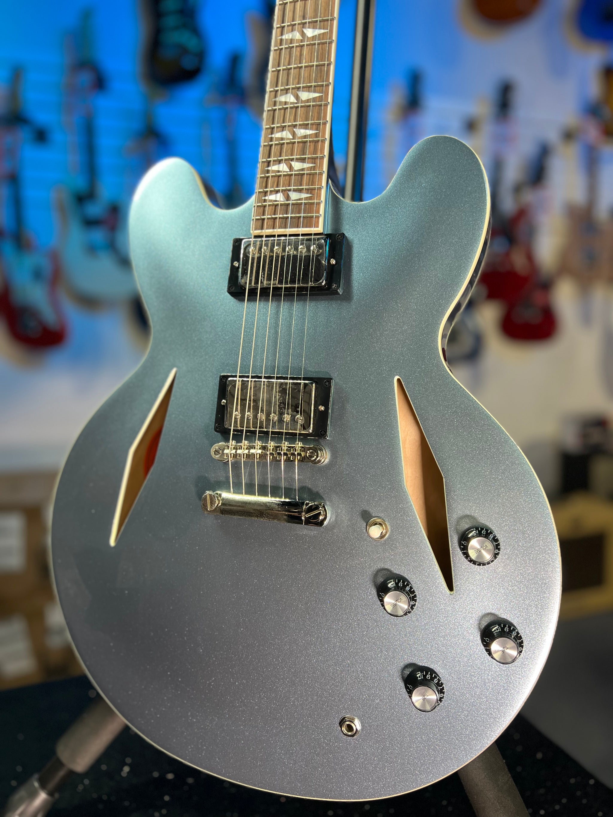 Epiphone Dave Grohl DG 335 Semi-hollowbody Electric Guitar - Pelham Bl