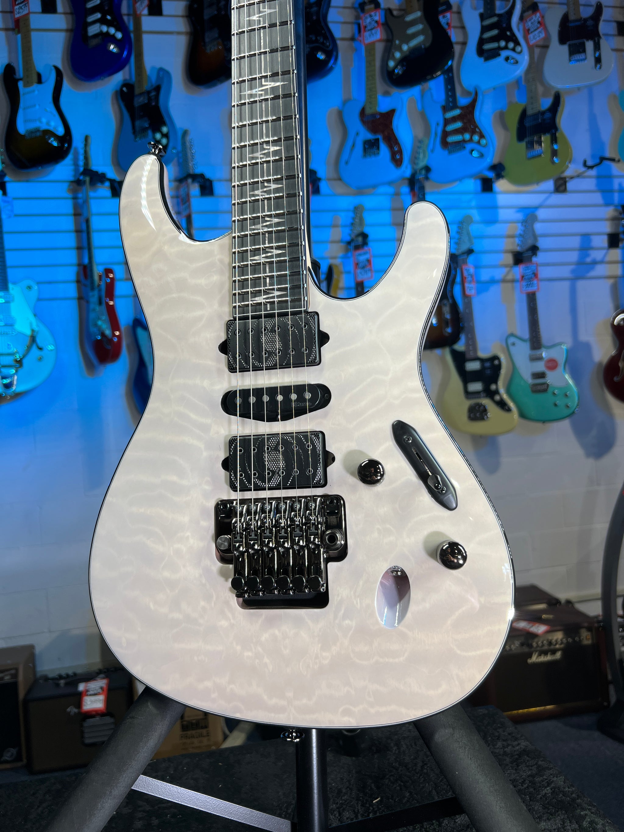 Ibanez JIVAX2 Nita Strauss Signature - Ghost Deal Free Ship! 953 GET P
